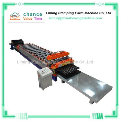 China Liming Metal Roofing Sheet Making Machine , 3.5T Colour Coated Sheet Making Machine for sale