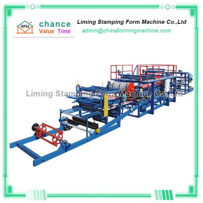 Cina pannello a sandwich 4kw che forma macchina, rotolo delle mattonelle di T0.8mm che forma macchina in vendita