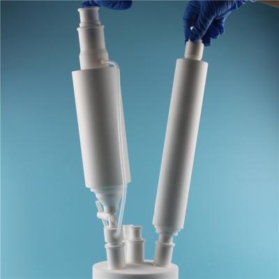 China Anticontaminação PTFE Funnel de queda de pressão constante com resistência à corrosão à venda