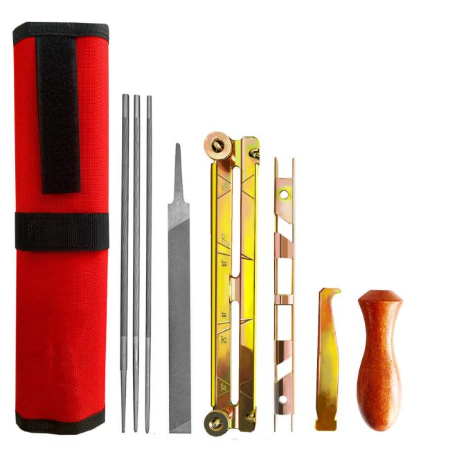 8PCS 10PCS Garden Tools 5/32" 3/16" 7/32" Chain Saw File Round File Sharpening Kit for Saw Chain