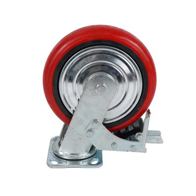China 4 inch 5 inch 6 inch 8 inch zware polypropyleen draaibare rollen voor uw voordeel Te koop