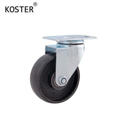 Cina 12*8,2mm Distanza tra buchi PU/PVC Industrial Heavy Duty Casters Wheel 2 Inch/3 Inch/4 Inch in vendita