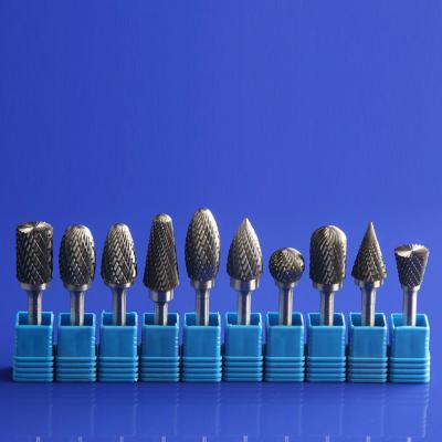 Cina Strumento rotativo per la taglio di file di denti per il taglio Dremel Cutter Carburo di tungsteno Burr file rotanti in vendita