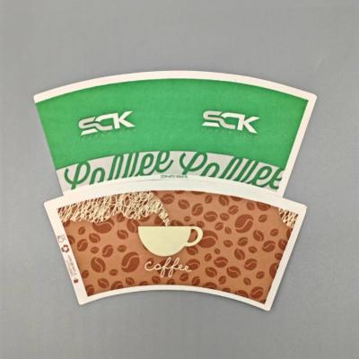 중국 뜨거운 음료를 위해 방수 음식 급료 서류상 커피 컵 소매 판매용
