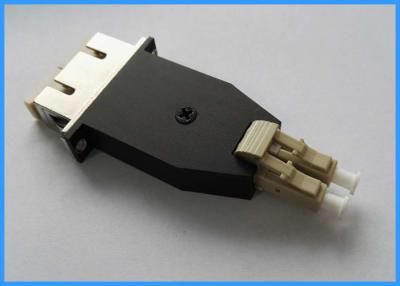 China Flacher LC/UPC zu LC-/UPC-Faser Optikviererkabel OM4 des koppler-10G in mehreren Betriebsarten zu verkaufen