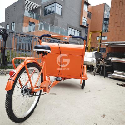 Conveniently Designed Outdoor Food Travel Vending Bike with Custom Cargo