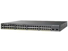 Cina catalizzatore 2960 di Cisco del commutatore 740W 48 porti, 2 commutatore Cisco di X 10G 2960 serie in vendita