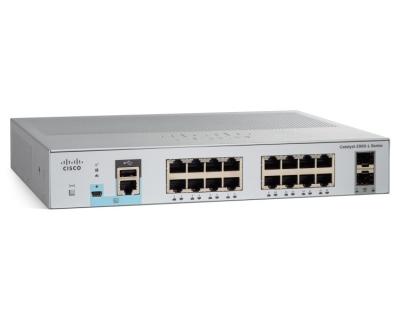 Cina Porti di tratta in salita di PoE 2 SFP di Ethernet del commutatore WS-C2960L-16PS-LL 16 del catalizzatore 2960 di lan Lite Cisco in vendita