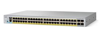 Cina Ethernet PoE, commutatore di Cisco WS-C2960L-48PS-LL 48 di lan Lite di 4 di SFP porti di tratta in salita in vendita