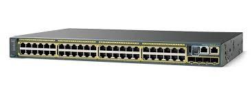Cina Dei commutatori 10/100 + 2 di Ethernet del catalizzatore WS-C2960-24TT-L di Cisco immagine della base di lan 1000BT in vendita