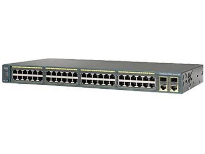 Cina Il catalizzatore 2960-PLUS 48TC-L di Cisco ha diretto il commutatore - 48 porte Ethernet & 2 porti combinati di SFP di gigabit. in vendita