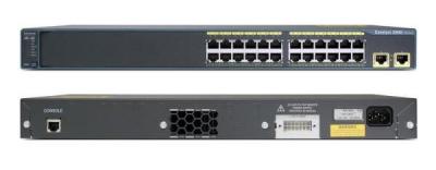 Cina 24 x 10/100 di guardia di fonte del IP di MB DRAM dei porti 2 X T/SFP 64 di PoE del commutatore del catalizzatore 2960 di Cisco in vendita
