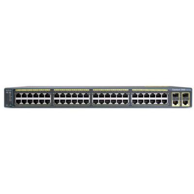 Cina Memoria flash di MB dei porti RJ-45 32 di SFP 48 di gigabit del commutatore del catalizzatore 2960 di Cisco di Ethernet in vendita