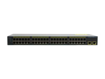Cina Catalizzatore 2960 del commutatore di Ethernet del catalizzatore WS-C2960-48TT-L di Cisco immagine della base di lan 48 10/100 + 2 di 1000BT in vendita