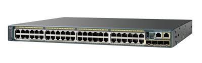 China CA del interruptor 740W del PoE del puerto de Cisco WS-C2960S-48FPD-L 2960-S 48 en venta