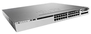中国 WsC3850 24p S Ciscoのネットワーク スイッチ3850 24の港PoE IPの基盤のエンタープライズ レベル 販売のため