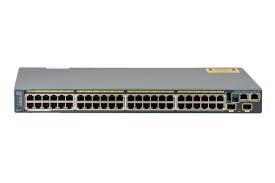 China Interruptor de red del catalizador 2960-S 48-Port PoE+ de Cisco WS-C2960S-48FPS-L y puerto de la pila en venta