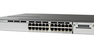 China Nuevo CISCO WS-C3850-24U-L 24 10/100/1000 Ethernet UPOE vira el interruptor hacia el lado de babor en venta