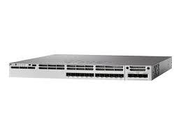 Cina Alimenti la base WS-C3850-12XS-E 12 SFP+ 350WAC del IP del commutatore di Ethernet di Cisco 10Gb della fibra in vendita