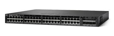 Cina 4 x 10G Cisco 48 Port la tensione in ingresso di CA del commutatore 110 V di gigabit WS-C3650-48TQ in vendita