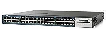 Cina 256 base completa WS-C3560X-48PF-S del IP di POE del porto del commutatore di rete di Cisco di memoria di MB 48 in vendita