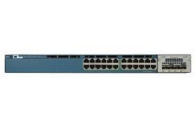 Cina 24 commutatori di rete di Cisco dei porti, commutatore di rete Rackmount di Cisco POE WS-C3560X-24P-L in vendita