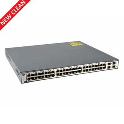 中国 積み重ね可能なCiscoギガビットのネットワーク スイッチ48の港10ギガビット3750GシリーズWS-C3750G-48TS-E 販売のため