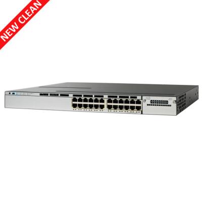 Cina Porto del commutatore di rete di Cisco della rete di PoE di gigabit WS-C3750X-24P-S Cisco 3750X 24 in vendita