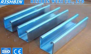 Cina Il freddo Q235/Q345 ha piegato i Purlins d'acciaio galvanizzati strutturali per materiale da costruzione in vendita