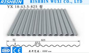 Cina Insulated leggero ha galvanizzato i pannelli di parete della lamiera sottile impermeabilizza 825mm in vendita