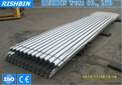 Cina Piatto d'acciaio galvanizzato ondeggiato 825mm di abitudine per la decorazione parete/del tetto in vendita