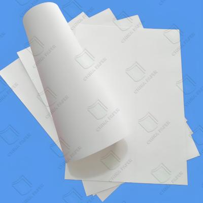 Chine Feuille / rouleau MG Papier kraft blanchi blanc pour emballage alimentaire cadeau à vendre