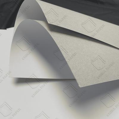 Κίνα Κατασκευαστές διπλού χαρτιού 250GSM-450GSM χαρτόνι λευκό χαρτί χαρτί χαρτί διπλού χαρτιού γκρι πίσω για κυματοειδή συσκευασίες προς πώληση