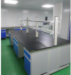 Cina Banco di laboratorio approvato di scienza di iso, Tabella del banco di laboratorio del metallo con lo scaffale del reagente in vendita