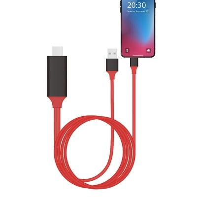 Cina 2M 4K UHD HDMI cablano 8 l'adattatore di Digital avoirdupois del fulmine di Pin 1080P per Iphone in vendita