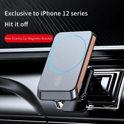 Cina Supporto senza fili 9V 1.67A dell'automobile del telefono del magnete del caricatore dell'automobile di Magsafe 10W per pro massimo dell'iPhone 12 in vendita