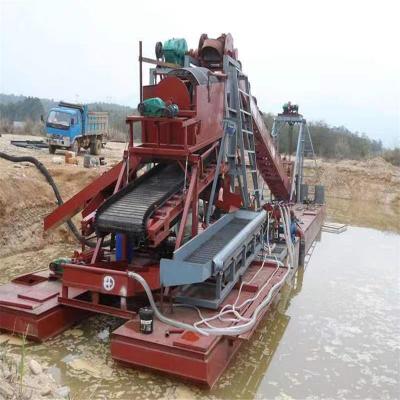 Κίνα 60m3-300m3 χωρητικότητα Θάλασσας πλάκα χάλυβα για χρυσό Διαμάντι ποτάμι εξορυκτικές μηχανές προς πώληση