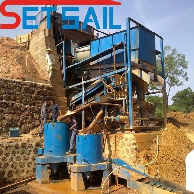 Chine 50-500 Tonnes Capacité L'exploitation minière terrestre de l'or et des diamants équipement écran tambour 1 Set Min.Order à vendre