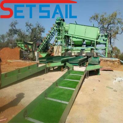 Chine 50-500 Tonnes Capacité L'exploitation minière terrestre de l'or et des diamants équipement écran tambour 1 Set Min.Order à vendre