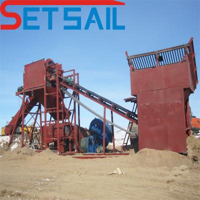 Chine Équipement minier terrestre avec machines de jigging et 200 m3/h de débit d'eau à vendre
