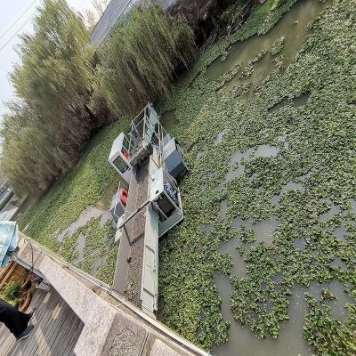 Κίνα Εγκαταστήσιμο ιστιοπλοϊκό υδρόβιλο συλλέκτη ζιζανίων για καθαρισμό ποταμού/θαλάσσης/θαλάσσης/λιμένα/καναλιού Προσαρμόσιμο προς πώληση