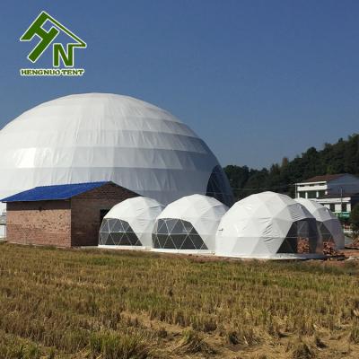 China Prueba de lujo del moho de la tienda de la bóveda de Bell Geo del centro turístico de Perfab Glamping en venta
