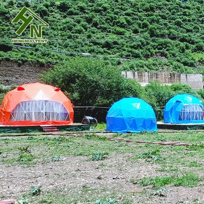 China Tenda de dome geo branca para hotel de 4 pessoas à venda