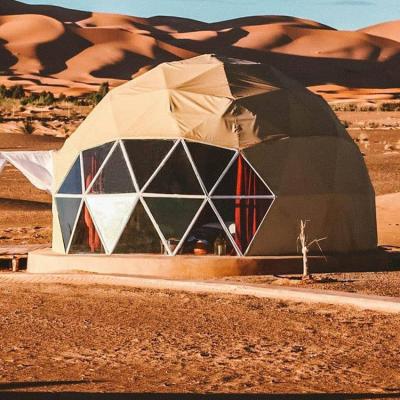 China Tienda fuerte de la bóveda del capítulo de acero de la buena ventilación que acampa para los centros turísticos del desierto en venta