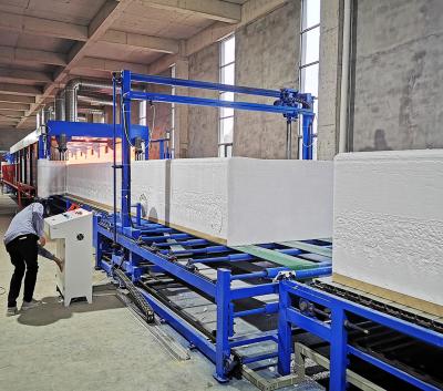 中国 Automatic EPS Lc-2400 Horizontal Continuous Foaming Block Equipment Foam Mattress Production Line 販売のため