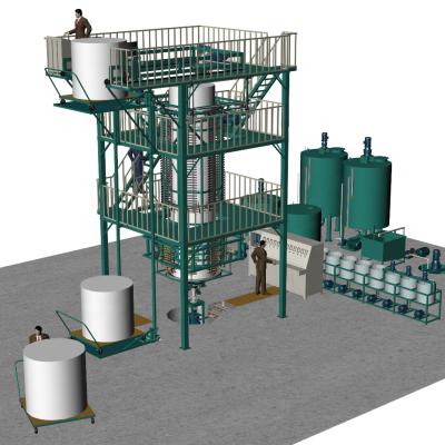 中国 EPS Lc-y1300Full Automatic Vertical Foam Block Foaming Machine Circular Foaming Foaming Machine 販売のため