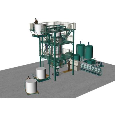 中国 Polyurethane Foam Software Foam Makers Good Performance Vertical Round Sponge Continuous Foaming Machine 販売のため