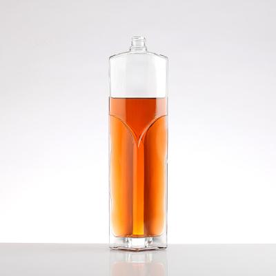 Cina Bottiglia di Spiriti in vetro di 750 ml con manipolazione superficiale a caldo in vendita
