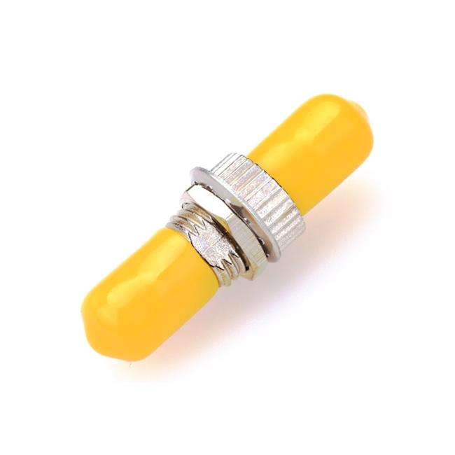 Good Quality St Upc to St Upc Simplex Multimode Metal Fiber Optic Adapter Coupler Without Flange