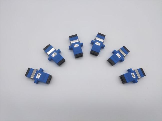 Wholesale Cheap Price Sc Upc Flange Singlemode Fiber Optic Attenuator 1-30dB Optional for FTTH Communication